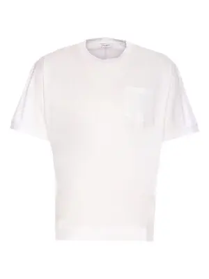 PAOLO PECORA T-shirt With Pocket - White