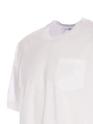 PAOLO PECORA T-shirt With Pocket - White