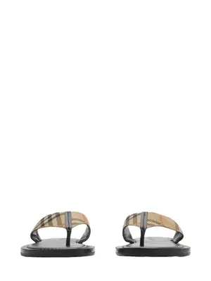 Burberry Pavillon Check Sandal