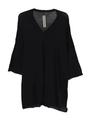 Rick Owens Tommy V T-shirt - Black