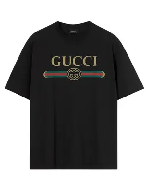 Gucci Silk Blend Jersey T-shirt - Black
