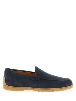 TOD'S Leather Moccasin - Blue