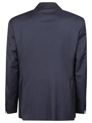 Tagliatore Single-breasted Blazer - Blue