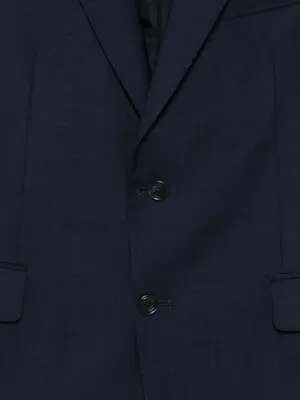 Tagliatore Single-breasted Blazer - Blue