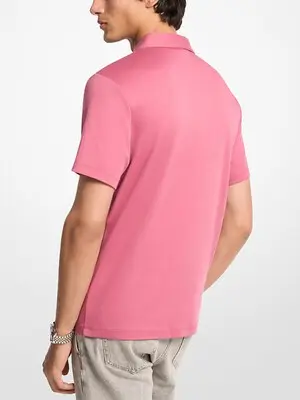 Michael Kors Polo Shirt With Logo - Pink