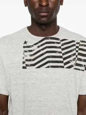 GOLDEN GOOSE Printed Cotton T-shirt