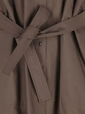 Brunello Cucinelli Cotton Long Dress - Brown
