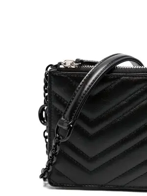 Gucci Gg Marmont Leather Mini Bag - Black