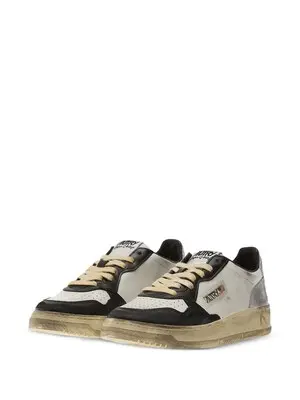 AUTRY Super Vintage Low Sneakers - Black