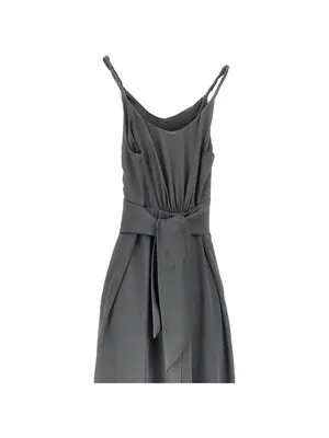 Emporio Armani Bow Long Dress