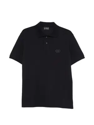Emporio Armani Logo Cotton Polo Shirt