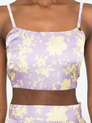 CATALINA Printed Tie Top
