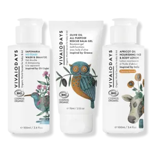 VIVAIODAYS Daily 3-step Ritual: Cleanse, Hydrate, Soothe - One-color