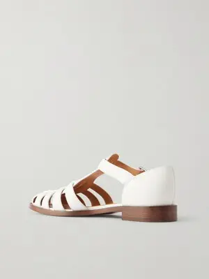 Church's Kelsey Woven Leather Sandals - White