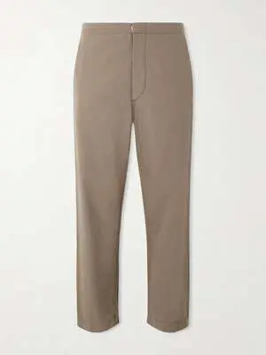 THE ROW Time Straight-leg Cotton Trousers