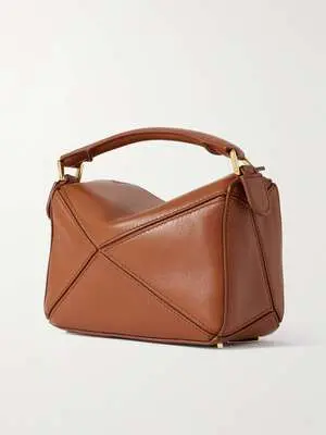 Loewe Puzzle Mini Textured-leather Shoulder Bag