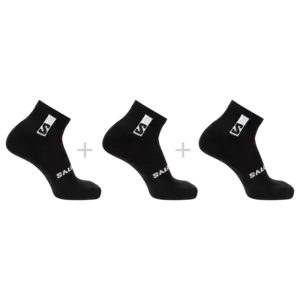 SALOMON Everyday Ankle 3-pack - Black / Black