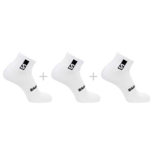 SALOMON Everyday Ankle 3-pack - White / White