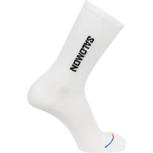 SALOMON 365 Crew Socks - White / Black