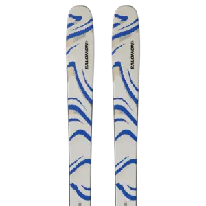 SALOMON Qst 106 Ski - Almond Milk / Race Blue