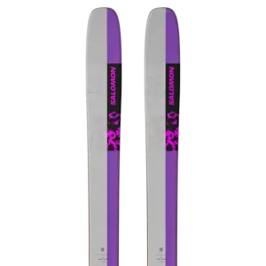 SALOMON S/lab Qst X Skis - Black / Shocking Pink