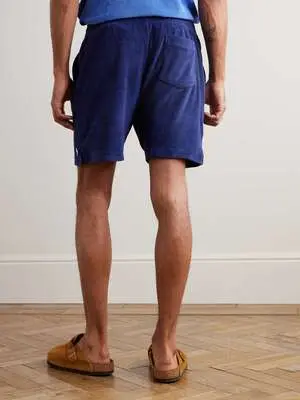 Polo Ralph Lauren Cotton-blend Terry Drawstring Shorts - Navy