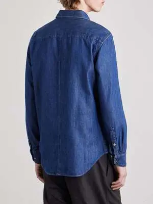 Rag & Bone Tomlin Embroidered Denim Shirt