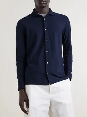 SLOWEAR Zanone Slim-fit Icecotton Shirt