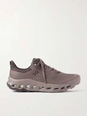 On Cloudhorizon 2 Rubber And Mesh Hiking Sneakers - Taupe