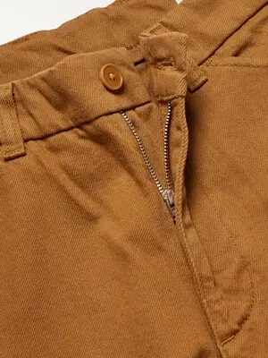 Nn07 Mylo 1874 Tapered Organic Cotton-twill Trousers