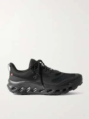 On Cloudhorizon 2 Wp Rubber And Mesh Hiking Sneakers - Black