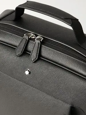 Montblanc Cross-grain Leather Backpack