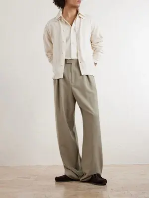 MFPEN Formal Cotton And Linen-blend Cardigan