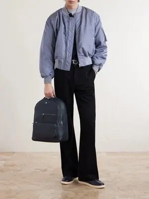 Montblanc Full-grain Leather Backpack