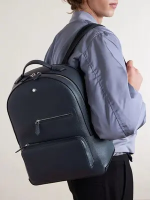 Montblanc Full-grain Leather Backpack