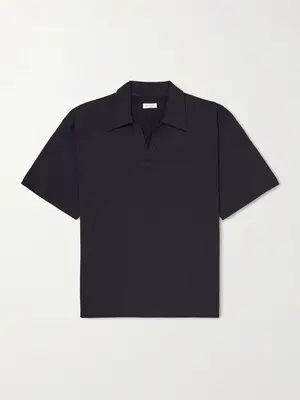 KAPTAIN SUNSHINE Skipper Oversized Merino Wool Polo Shirt