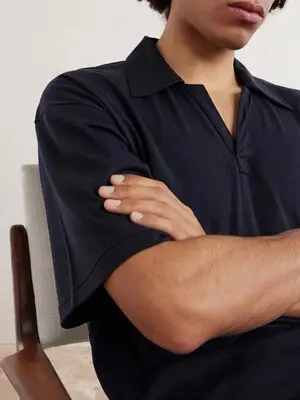 KAPTAIN SUNSHINE Skipper Oversized Merino Wool Polo Shirt