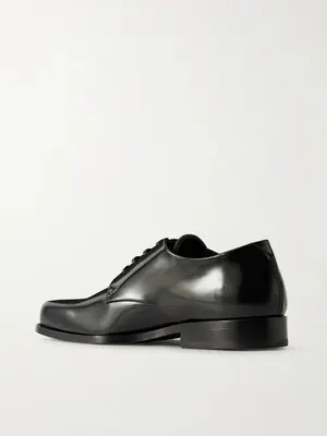 Ami Polished-leather Derby Shoes