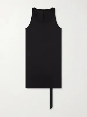 Rick Owens Organic Cotton-jersey Tank Top - Black