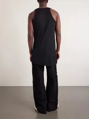 Rick Owens Organic Cotton-jersey Tank Top - Black