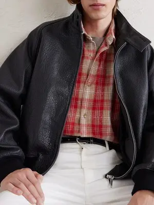 A.PRESSE Checked Cotton And Silk-blend Twill Shirt