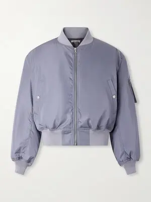 Auralee Silk-twill Bomber Jacket
