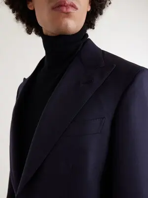SAMAN AMEL Wool Suit Jacket