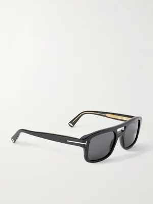 TOM FORD Navigator Aviator Sunglasses - Black