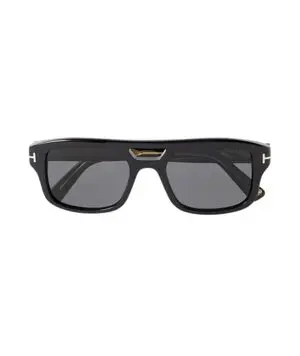 TOM FORD Navigator Aviator Sunglasses - Black