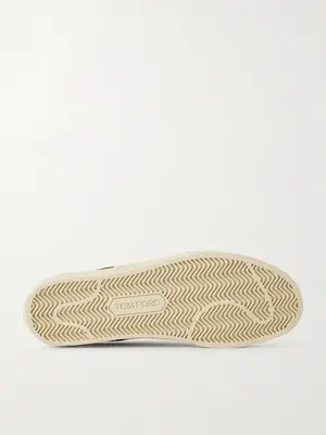 TOM FORD Perforated Suede Slip-on Sneakers