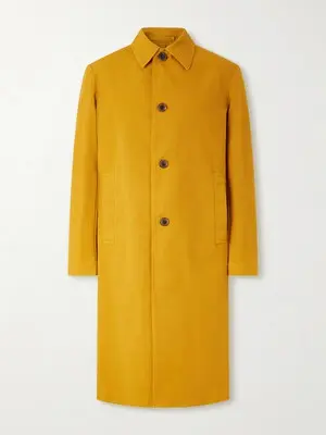 Dries Van Noten Cotton-canvas Coat - Orange