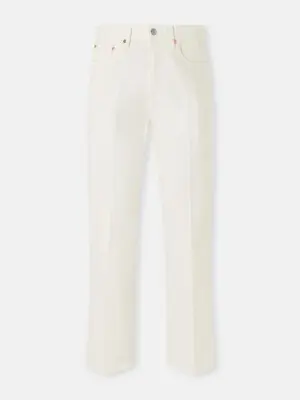 KAPTAIN SUNSHINE Skate Straight-leg Jeans - White