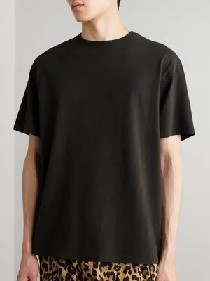 GALLERY DEPT. Logo-print Cotton-jersey T-shirt - Gray