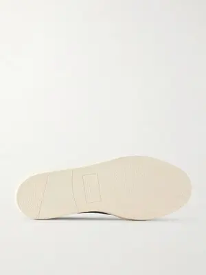 George Cleverley Jack Iii Deerskin Sneakers - Blue